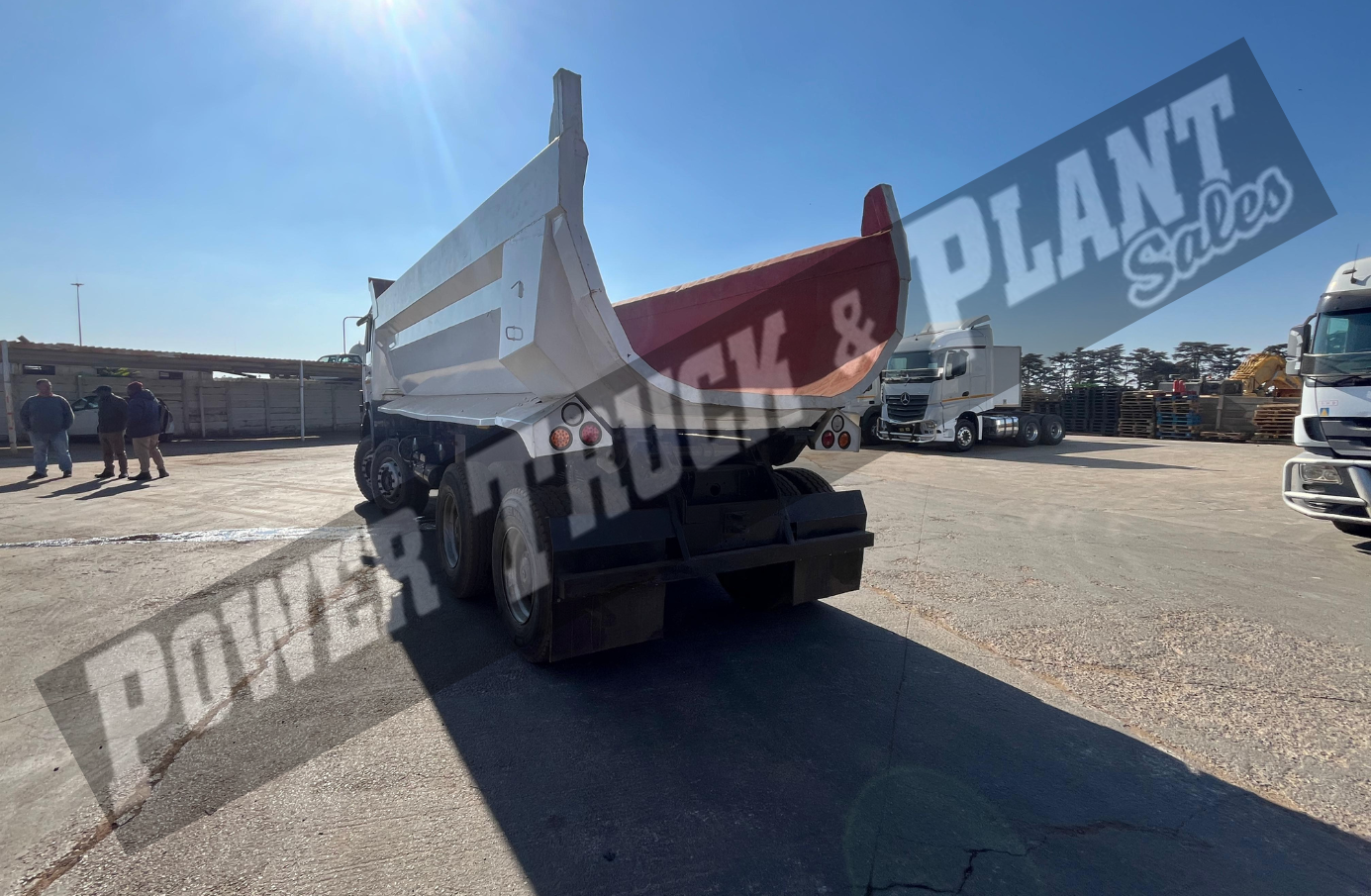 2008 Powerstar 18 Cube Twin Steer Tipper Truck – Power Truck and Plant ...