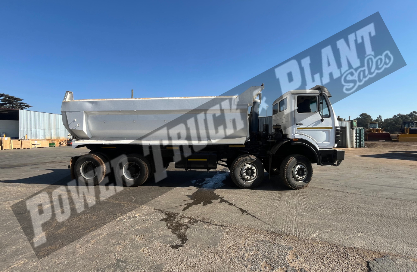 2008 Powerstar 18 Cube Twin Steer Tipper Truck – Power Truck and Plant ...